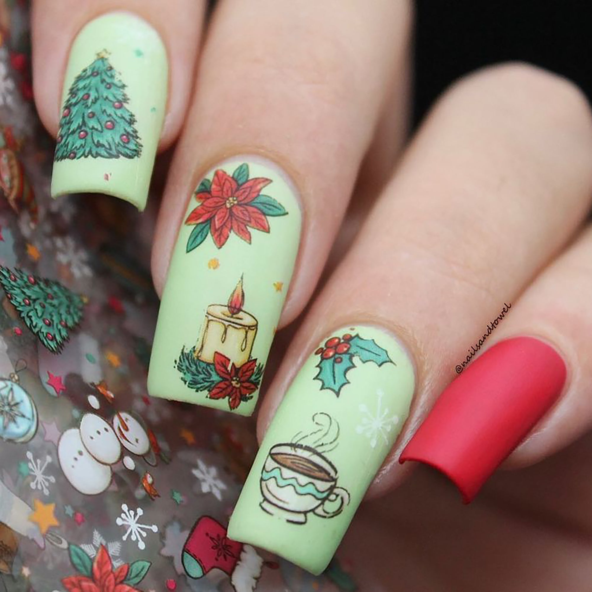 Nail Art Foil Box / Festive Holiday – Daily Charme
