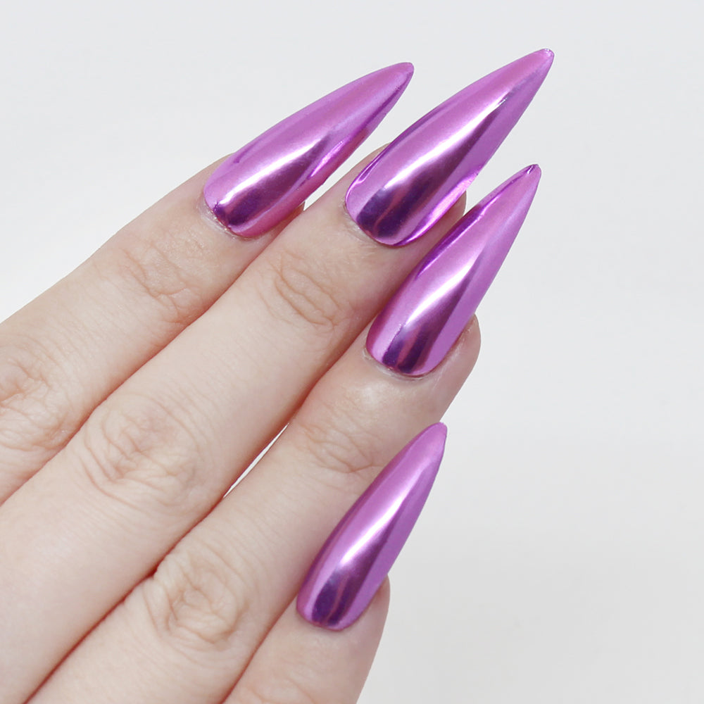 Mirror Lilac Chrome Powder Best Quality Nail Art – Daily Charme