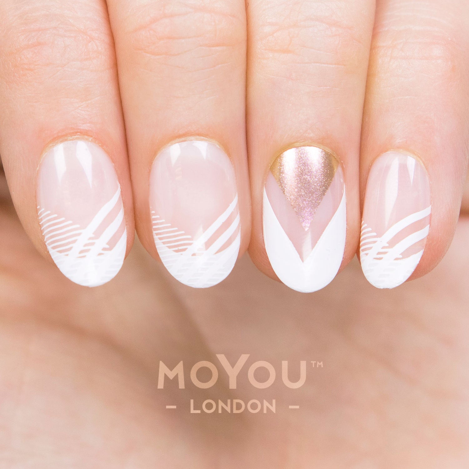 Daily Charme Moyou London Nail Art Stamping Plate / Frenchy 13 - Chic ...