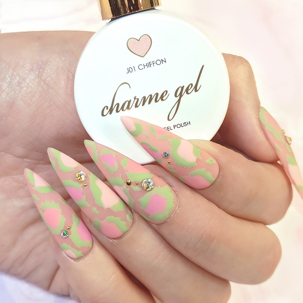 Charme Gel Polish / Jelly J01 Chiffon Jelly Color – Daily Charme